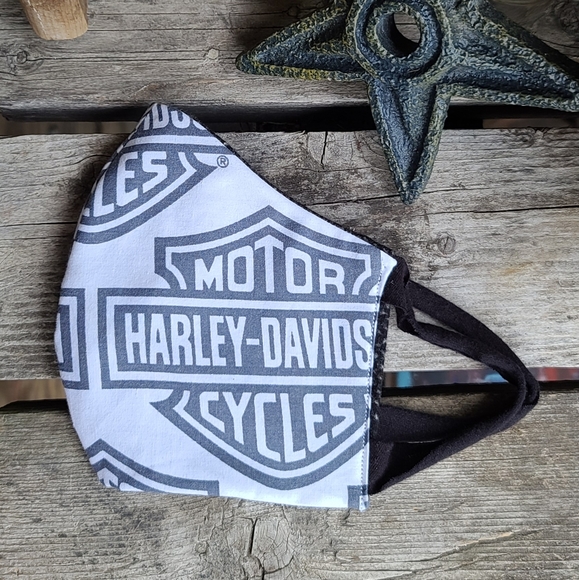 Hand Crafted | Other | Harley Davidson Motorcycle Unisex Face Mask ...